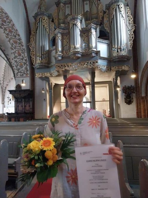 Dienstjubiläum der Kirchenmusikerin Andrea Battige – Herzogtum direkt